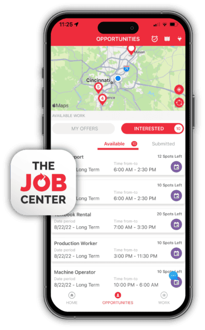 Best Job Search App | The Job Center Staffing"